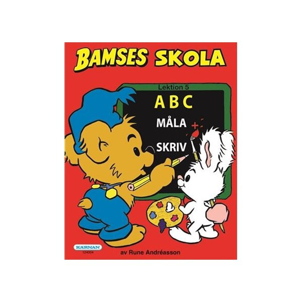 Egmont Kärnan Bamse, Bamses Skola ABC - Barn & Baby-butiken