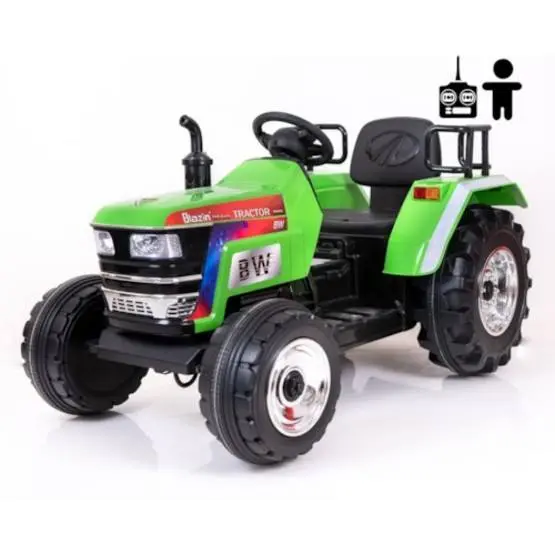 Rull Elbil - barn Traktor Harris 12V - Grön - Barn & Baby-butiken